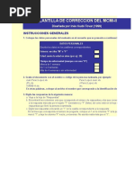 Test de Maci Cuadernillo | PDF