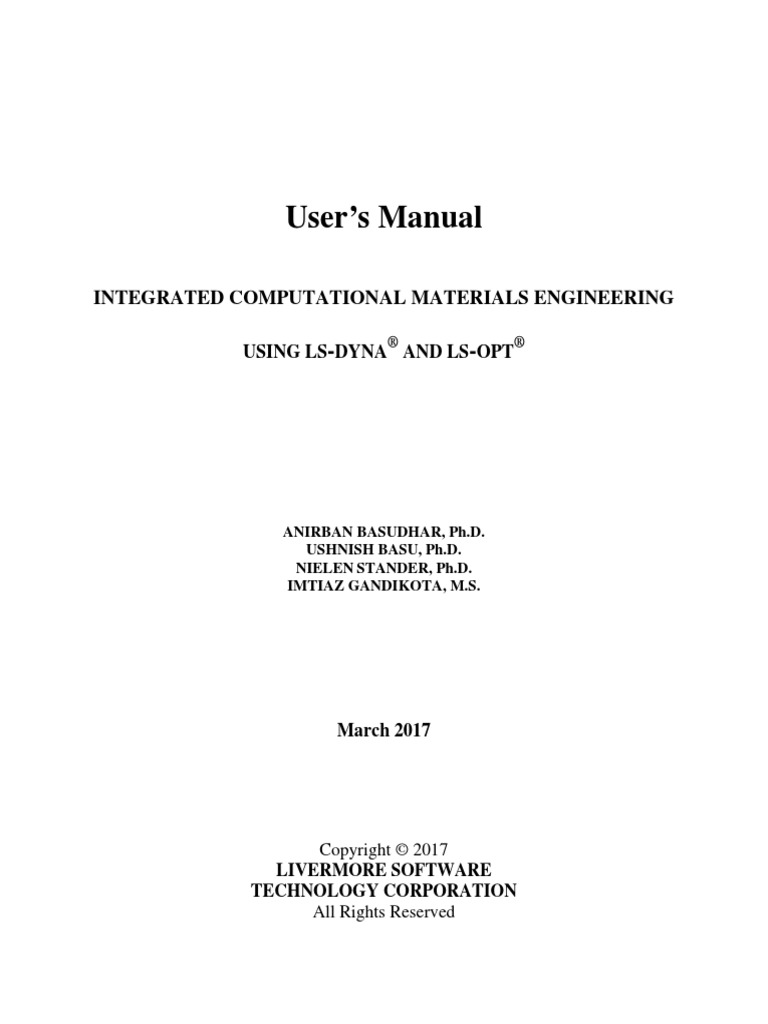 ICME Manual PDF | Download Free PDF | Parameter (Computer Programming) | Graphical User Interfaces