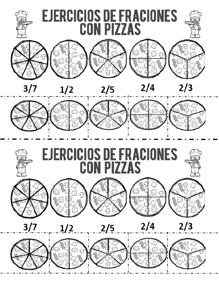 Fracciones Pizza | PDF