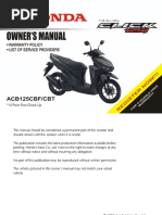 Yamaha Nmax Instrument and Control Functions | PDF | Anti Lock Braking ...