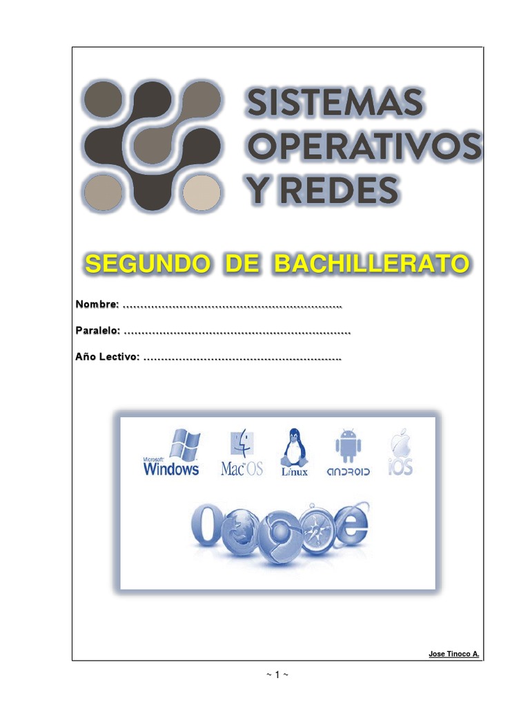 Guía de Sistemas Operativos | PDF | Sistema operativo | Hardware de la ...