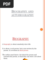 Engaging Biography Sentence Starters | PDF