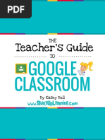 Google Classroom Cheat Sheet For Teachers by Shake Up Learning | PDF ...