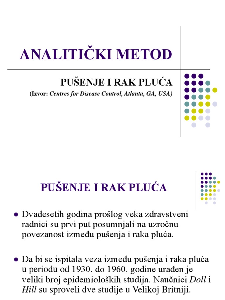 Pusenje I Rak Pluca | PDF