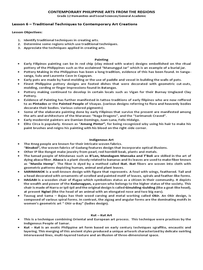 Module in Cpar | PDF | Paintings | Mass Media