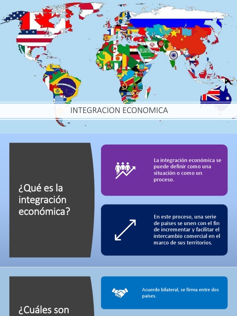 Integracion Economica | PDF | Integración económica | Comercio