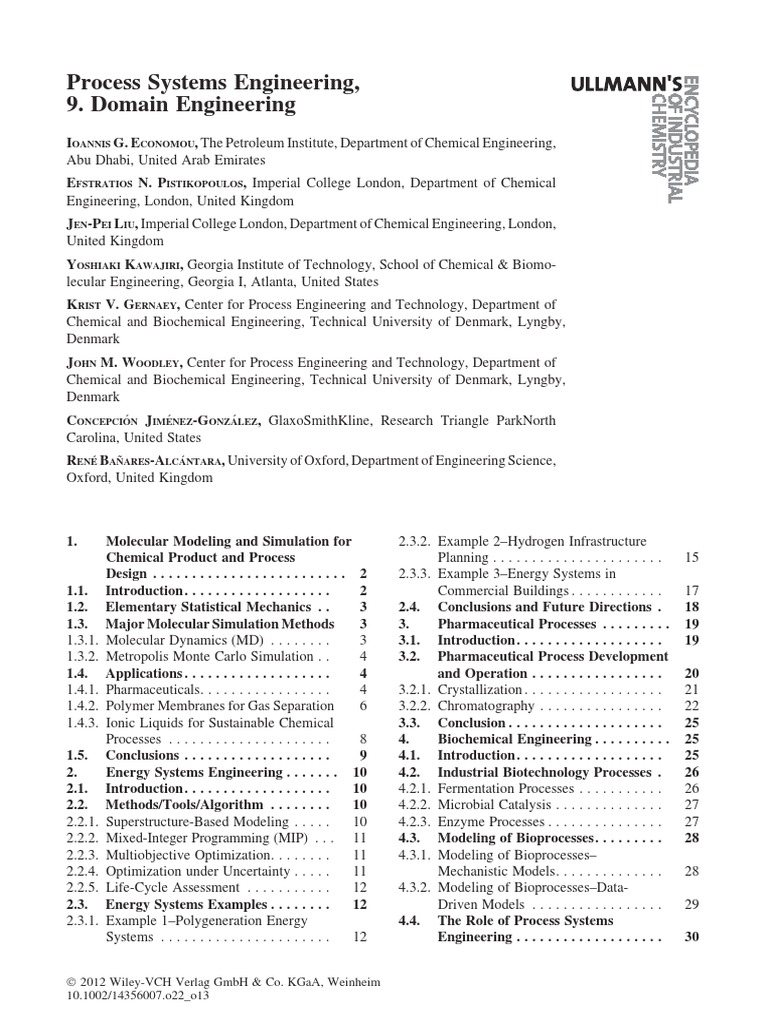 Melamine Production | PDF | Force Field (Chemistry) | Mathematical ...