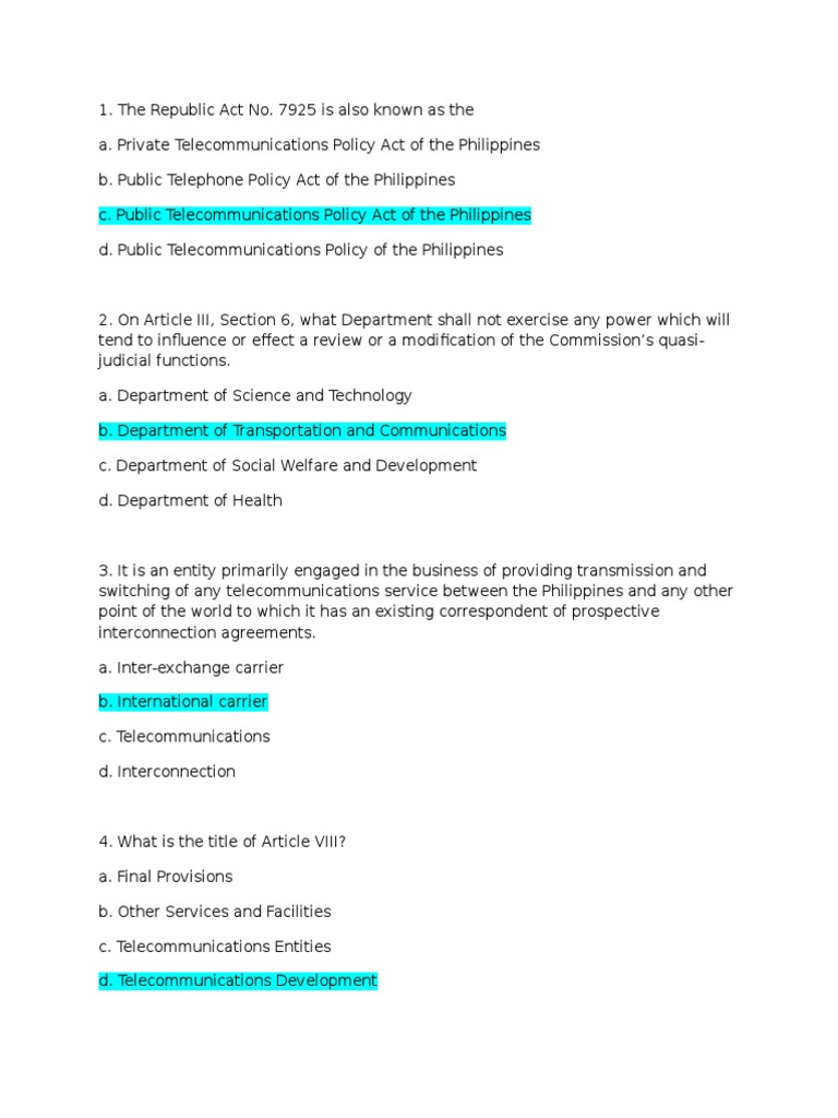 RA7925 | PDF | Telecommunication | Radio