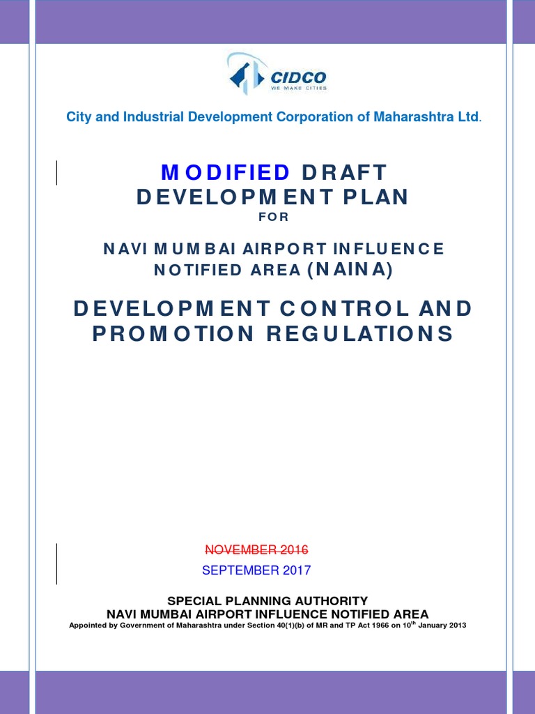 Modified Draft DCPR PDF | Building | Nature
