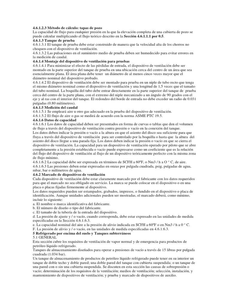 API 2000 Traducido | PDF | Tanques | Vacío