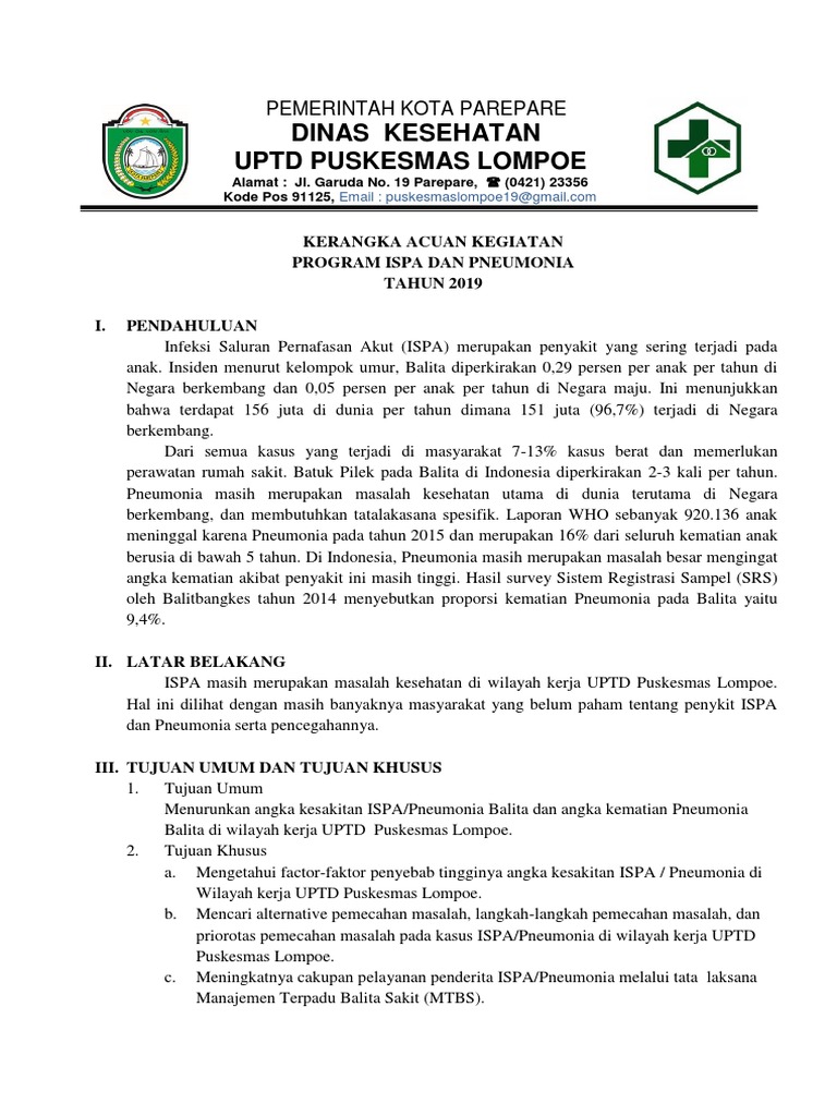 Kak Ispa Pneumonia | PDF