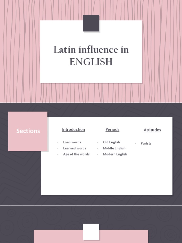 Latin's Impact on English Vocabulary | PDF | Latin | Germanic Peoples