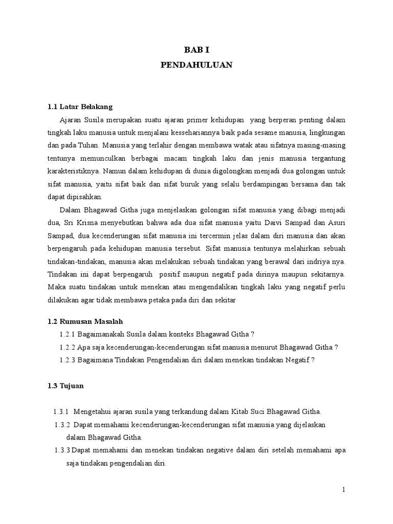 Susila 1 MKLH | PDF