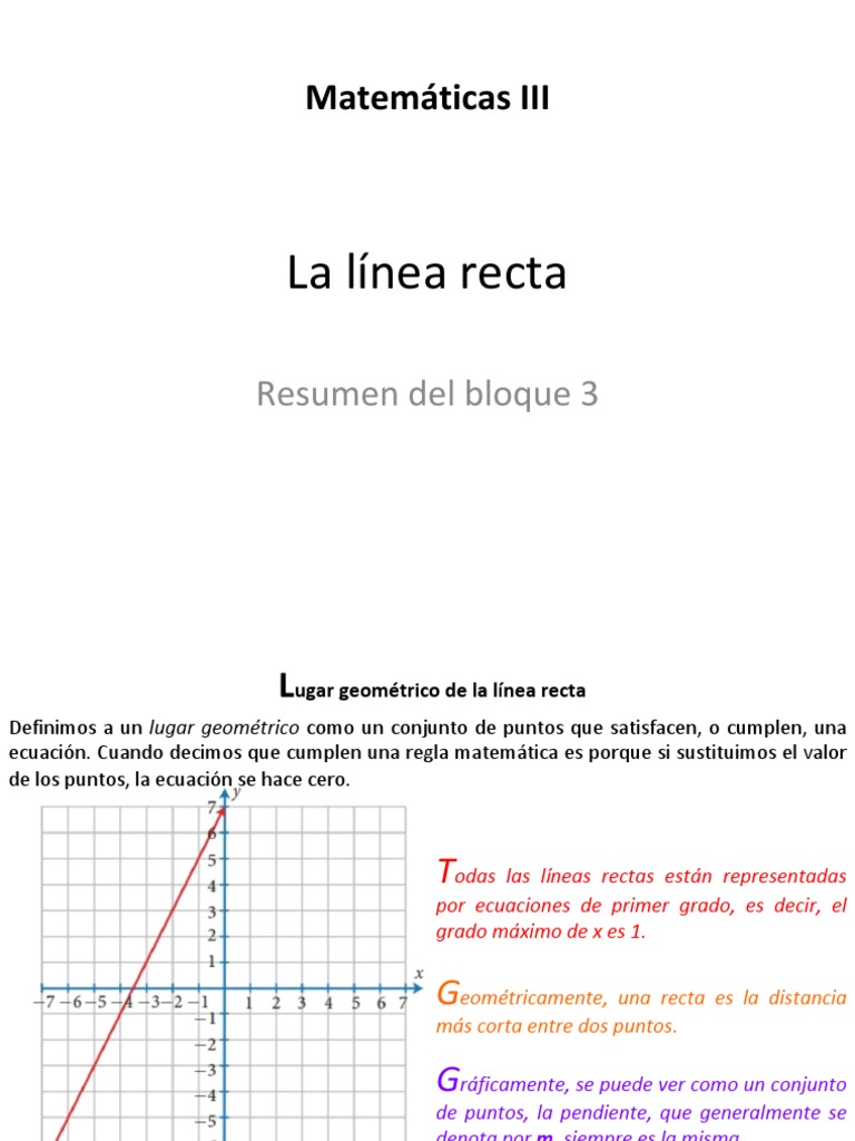 La Linea Recta PDF | PDF