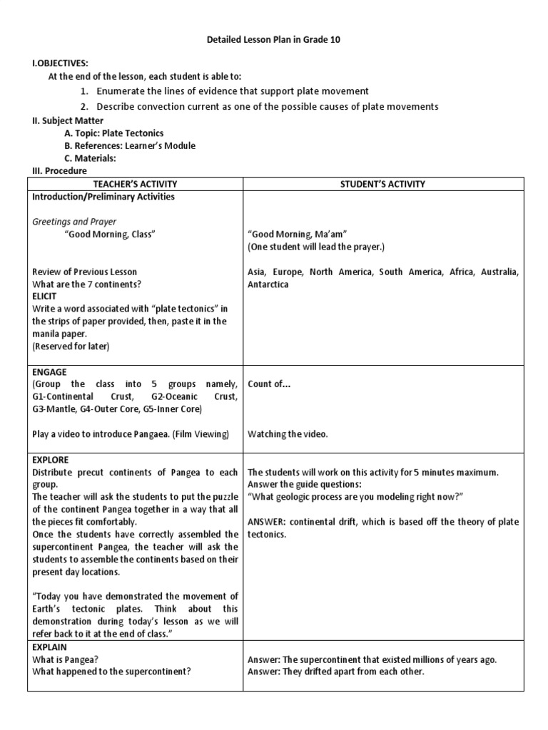 Exploring Plate Tectonics Through Hands-On Activities and Multimedia ...