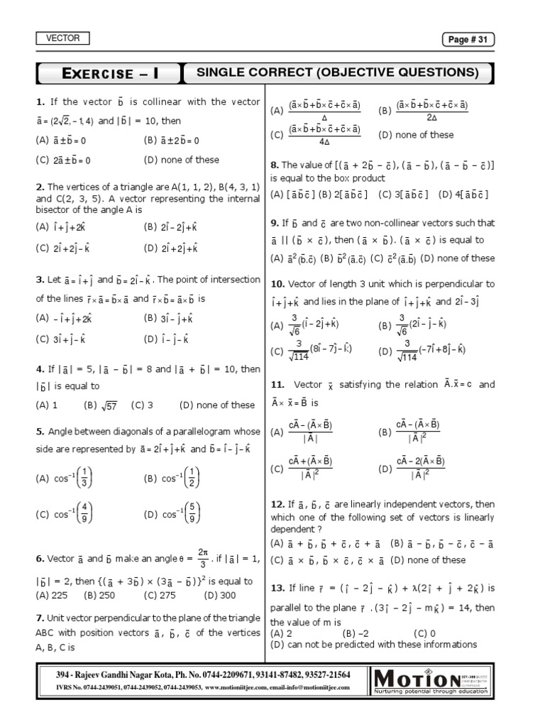 Understanding Vectors: A Guide to Solving Problems Involving Direction ...