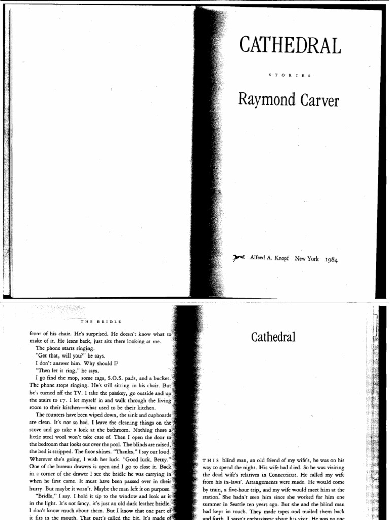 Raymond Carver, Cathedral PDF | PDF