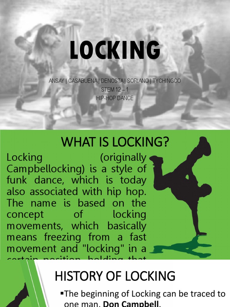 Locking (Hip-Hop) | PDF | Music Of The African Diaspora | African ...