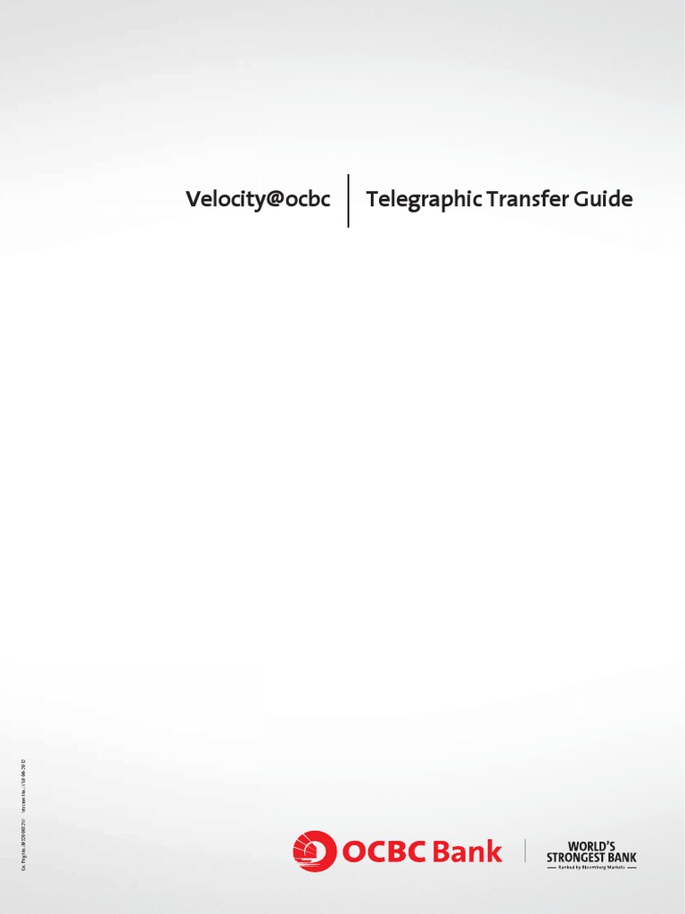 Telegraphic Transfer Guide | PDF | Payments | Foreign Exchange Market