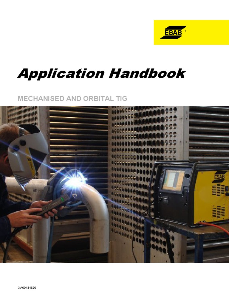 Handbook ESAB - MecTIG | PDF | Pipe (Fluid Conveyance) | Welding