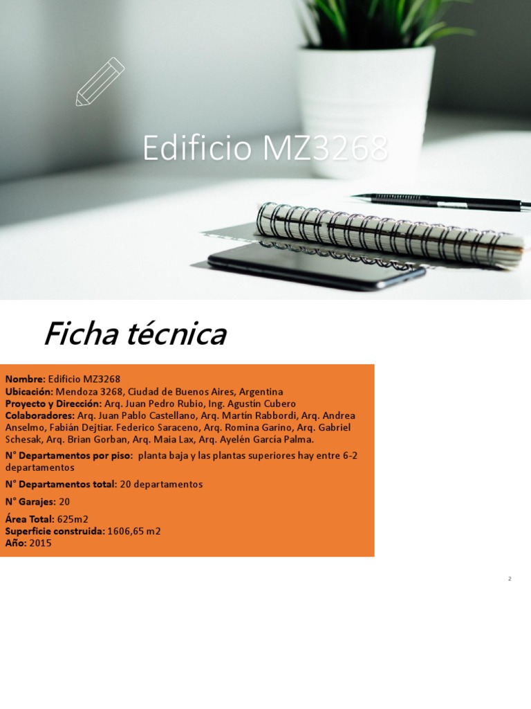 Análisis del Edificio MZ3268 | PDF | Medios de arte | Sectores Economicos