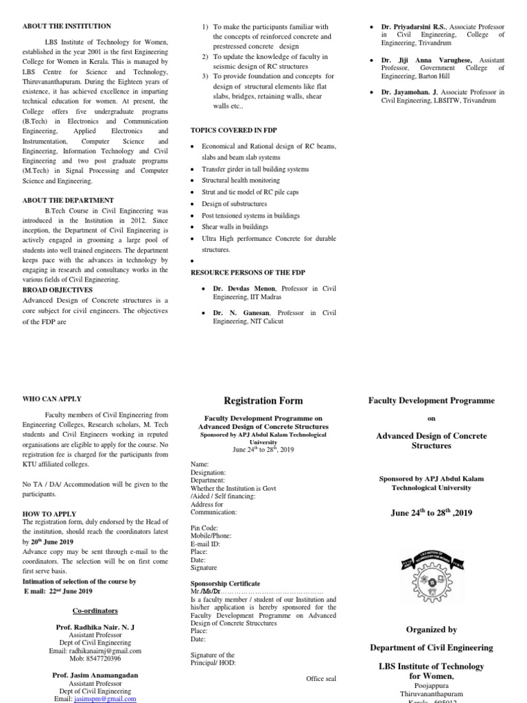Brochure FDP | PDF | Prestressed Concrete | Engineering