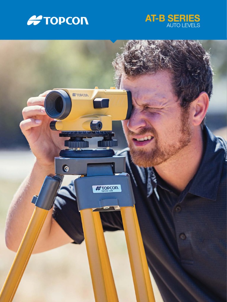 Topcon Auto Level ATB-4 082129461286 | PDF