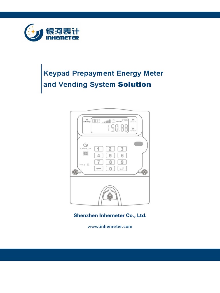 Pre-Paid Energy Meter PDF | PDF | Ac Power | Encryption