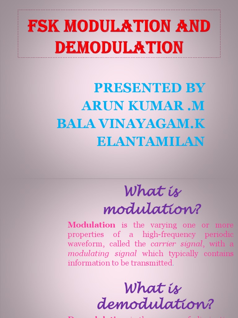 FSK Modulation Using IC555 Timer | PDF | Modulation | Electronic ...