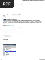 P2P O2C R2R SAP CheatSheet | PDF