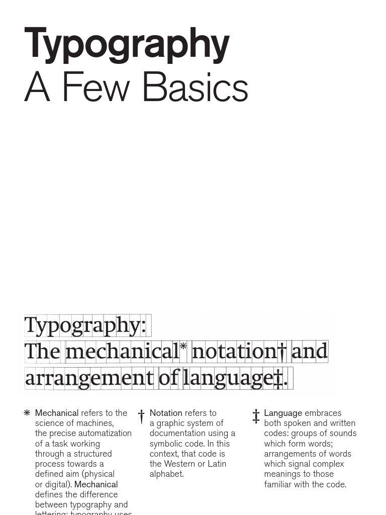 Type Basics 2 | PDF | Typefaces | Typography