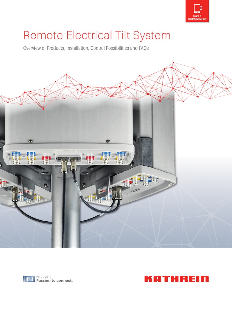 Remote Electrical Tilt System: Overview of Products, Installation ...