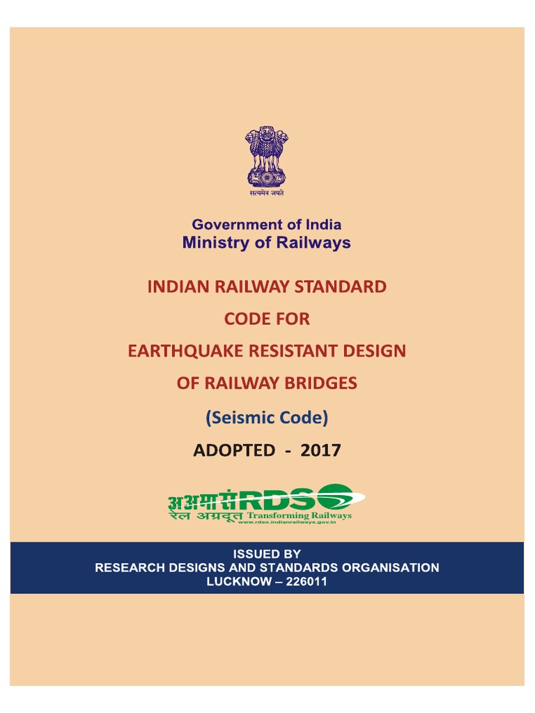 IRS Seismic Code 2017 PDF | PDF | Bridge | Earthquakes