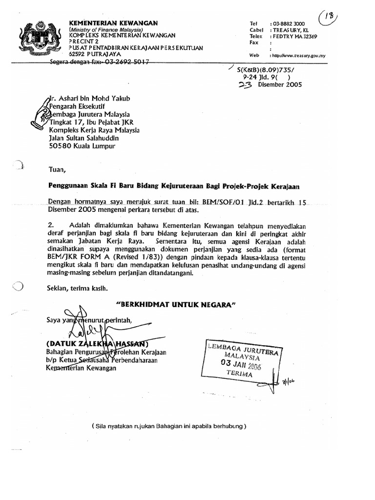 BEM Scale of Fee | PDF