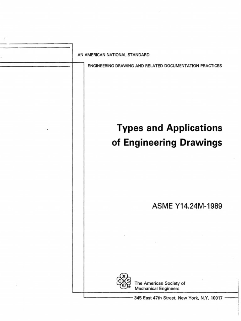 Types and Application of Engineering Drawings | PDF | Engineering