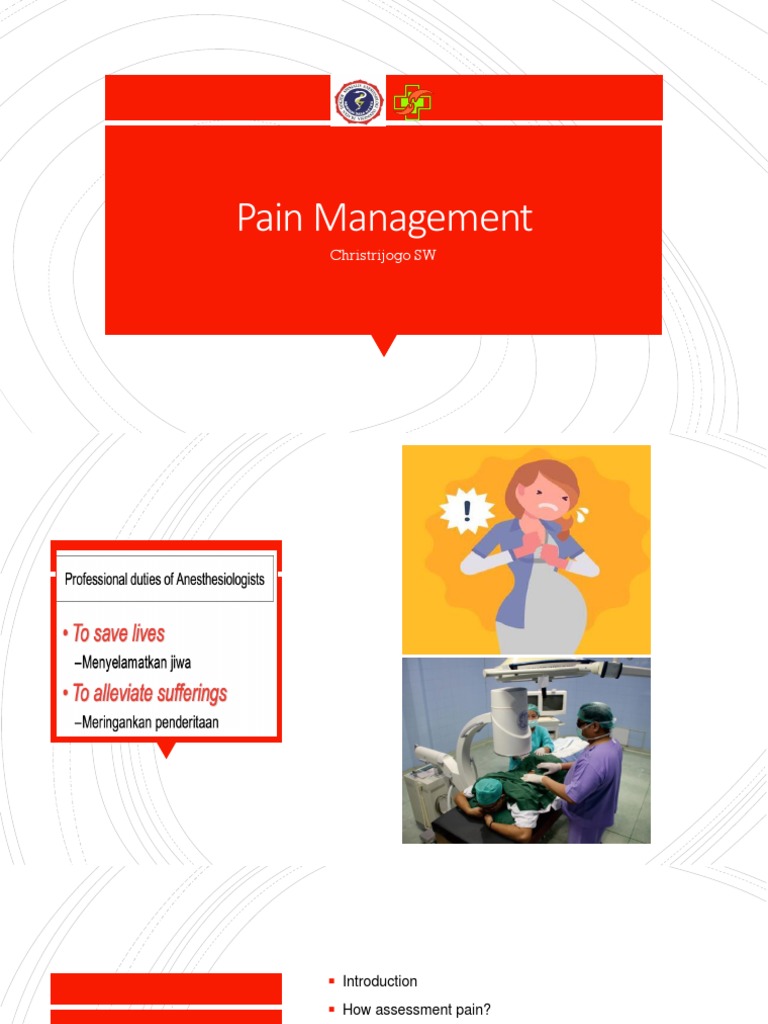 Comprehensive Approaches to Pain Management: Assessing Needs, Treating ...