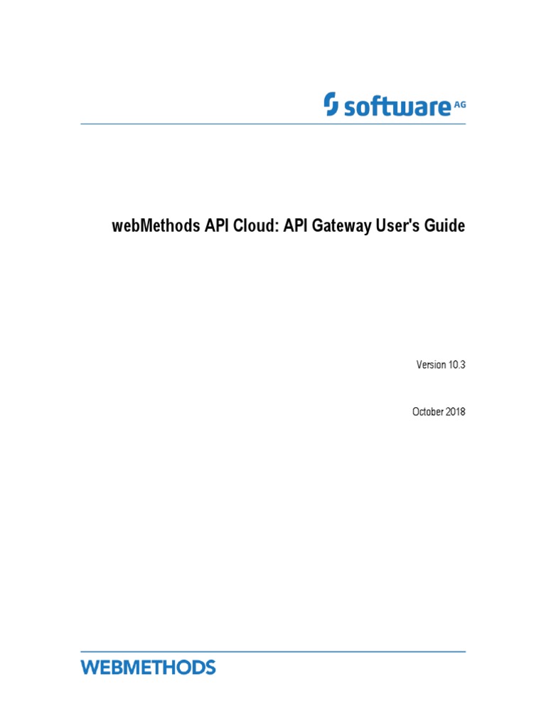 Webmethod API | PDF | Application Programming Interface | License