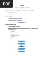 Aturan dan Contoh Flowchart Lengkap | PDF | Komputer | Teknologi & Rekayasa