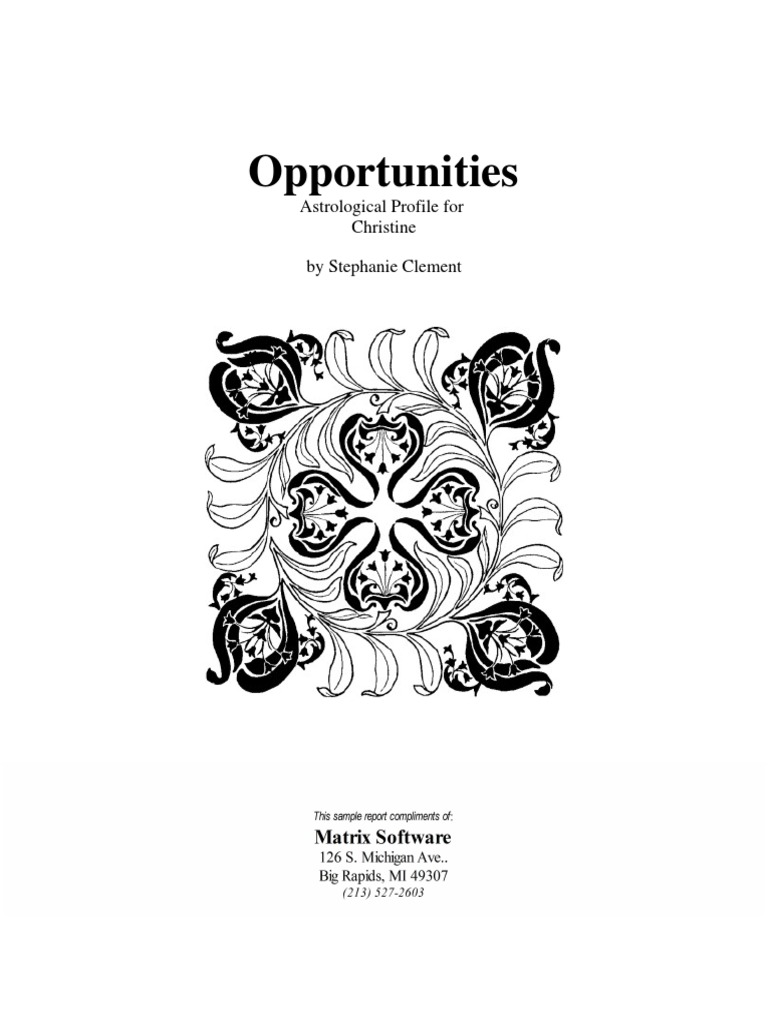 Christine Career | PDF | Extraversion And Introversion | Planets In Astrology