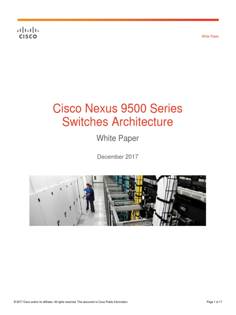 Cisco Nexus 9500 Series Switches Architecture: White Paper | PDF ...