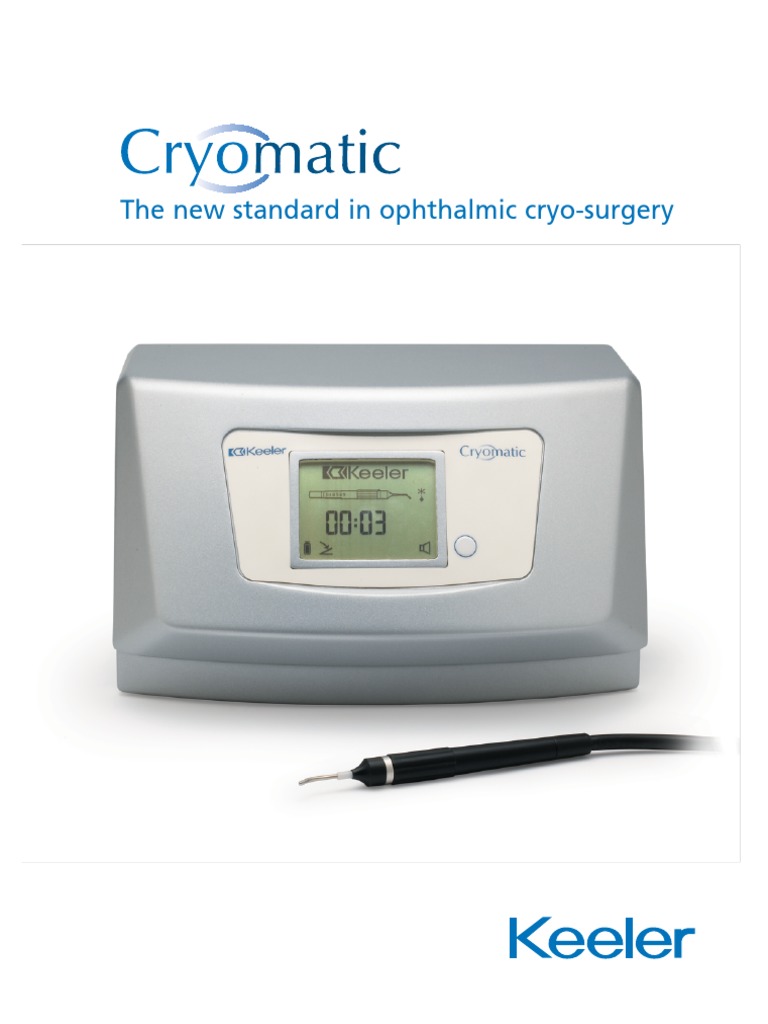 Keeler Cryomatic Brochure PDF | PDF | Electrical Engineering | Nature