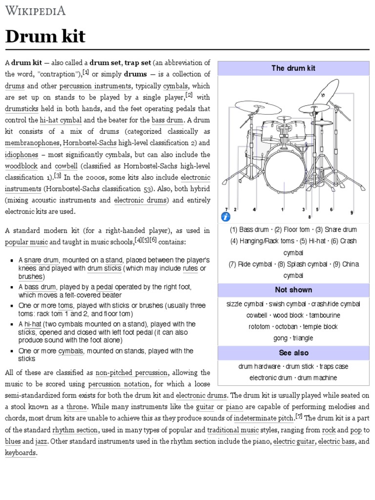 Drum 2 | PDF | Drum Kit | Percussion Instruments