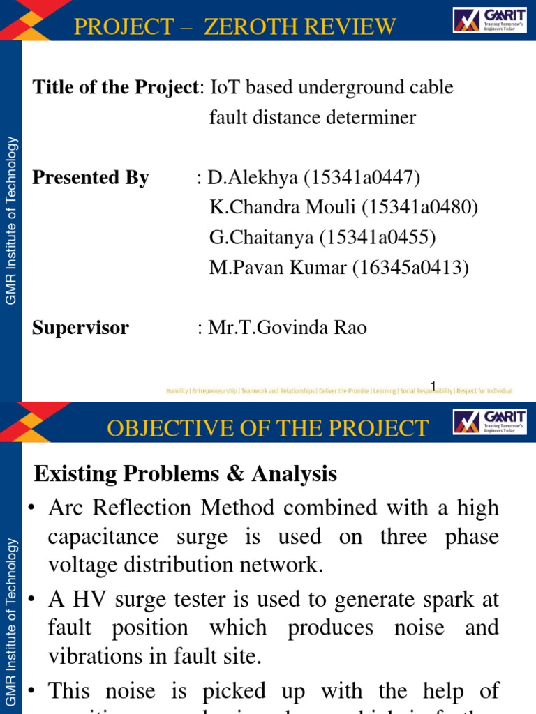 Project Zeroth Review PPT Template | PDF | Electrical Engineering ...