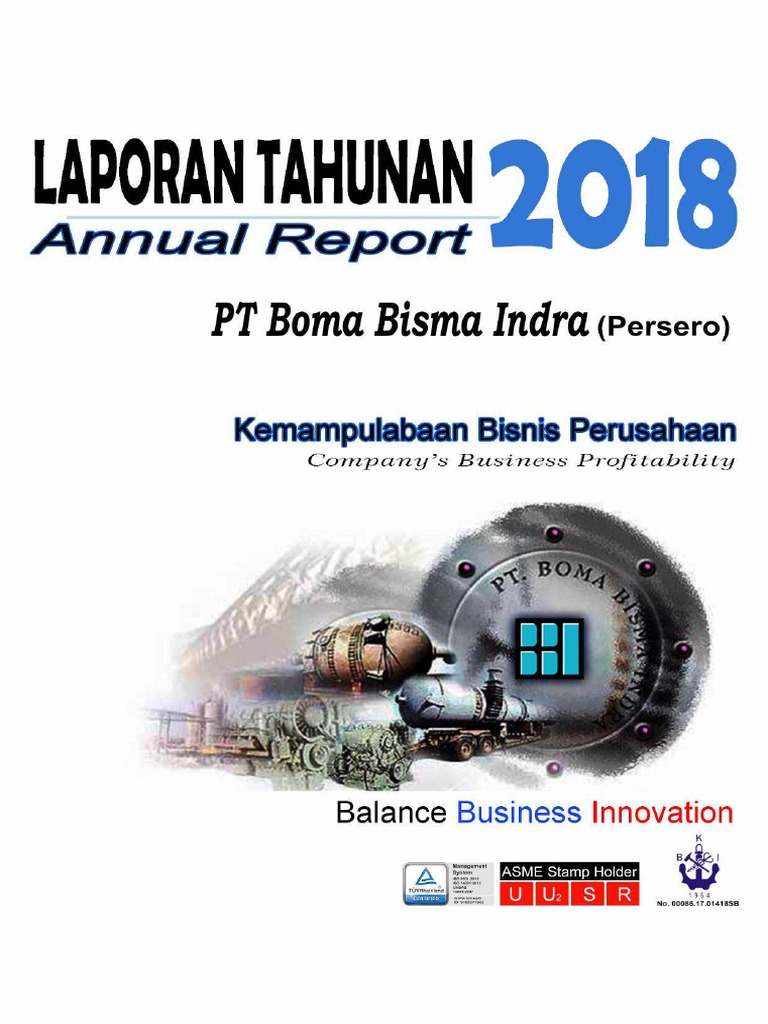 Annual Report PT Bbi 2018 PDF | PDF | Net Income | Equity (Finance)