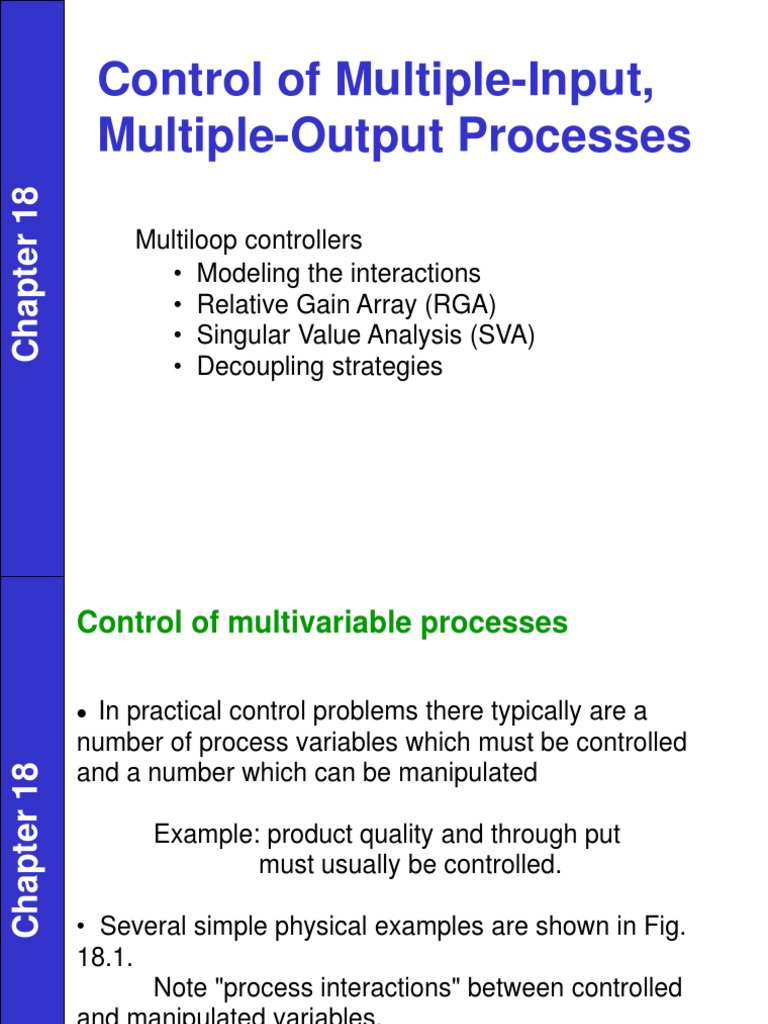 Process | PDF | Control Theory | Analysis