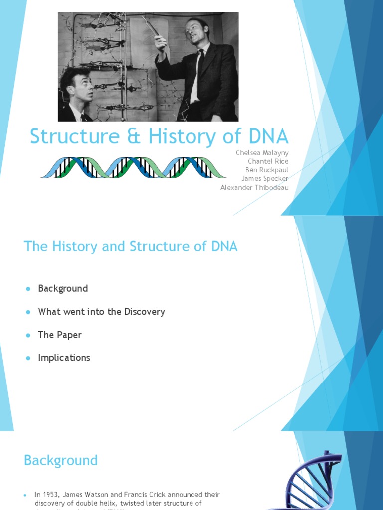 Biol4241 2016 Watson&Crick DNA PDF | PDF | James Watson | Francis Crick