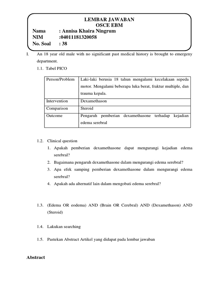 Perbedaan NNT Pada Trial Effectiveness Dan NNT Trial Adverse Effect ...