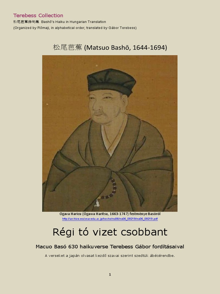 Basho PDF | PDF