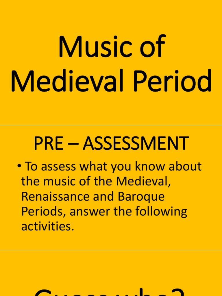 Music of Medieval Period | PDF | Johann Sebastian Bach | Musicology
