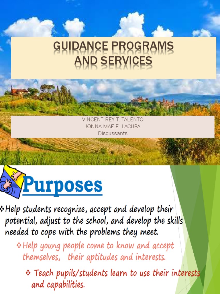 Developing Effective Guidance Programs | PDF | Career & Growth